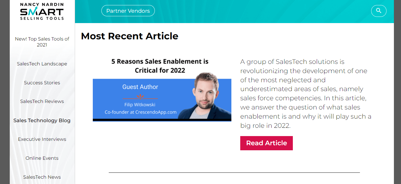 15 Blogs for Sales: How to Stay Agile and Advanced