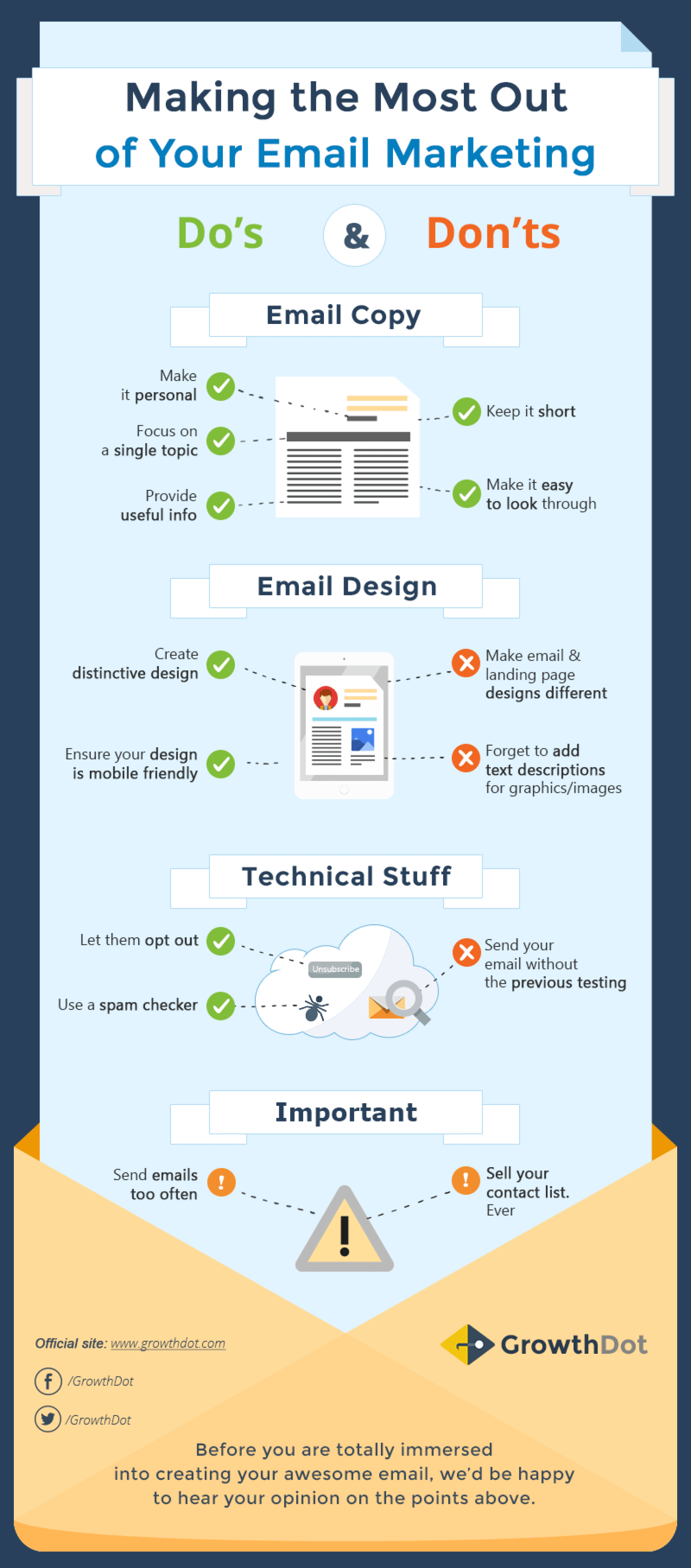 Making the Most Out of Email Marketing: Do's and Don'ts.