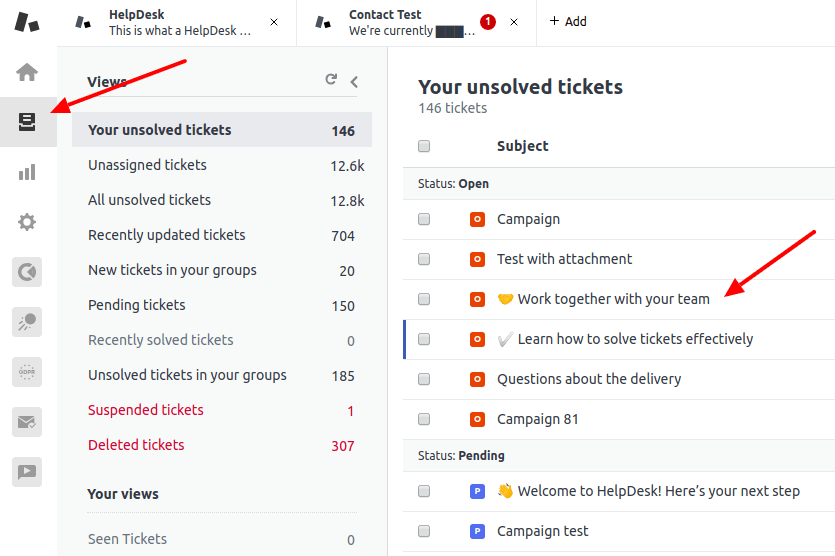 How to view the best time for the ticket reply - GrowthDot