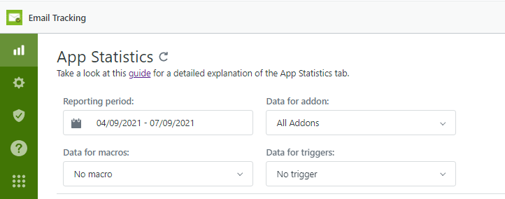 How to enable macro and trigger statistics view for agents - GrowthDot