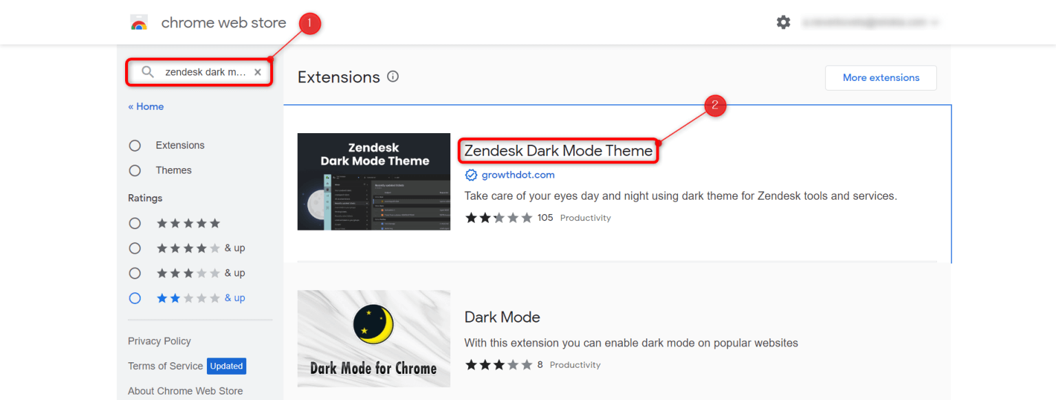 How to install Dark Mode Theme for Zendesk - GrowthDot
