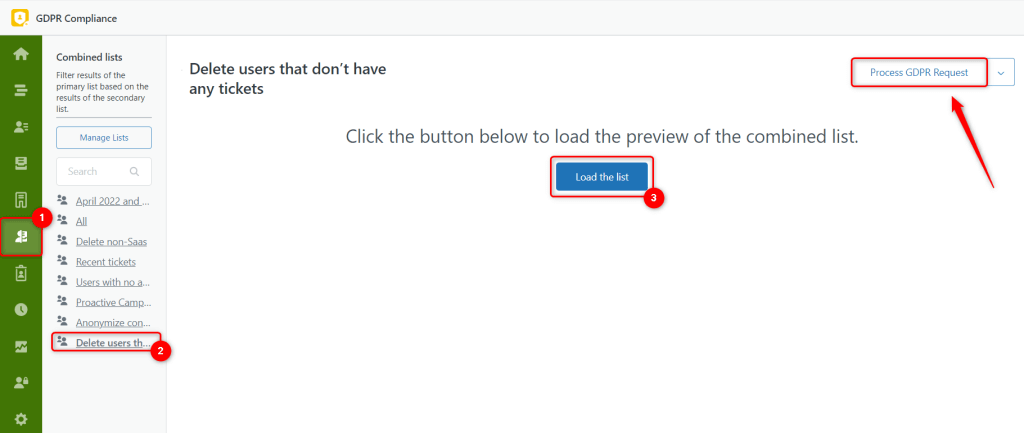 How to Use Combined lists - GrowthDot