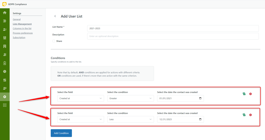 How to Use Combined lists - GrowthDot