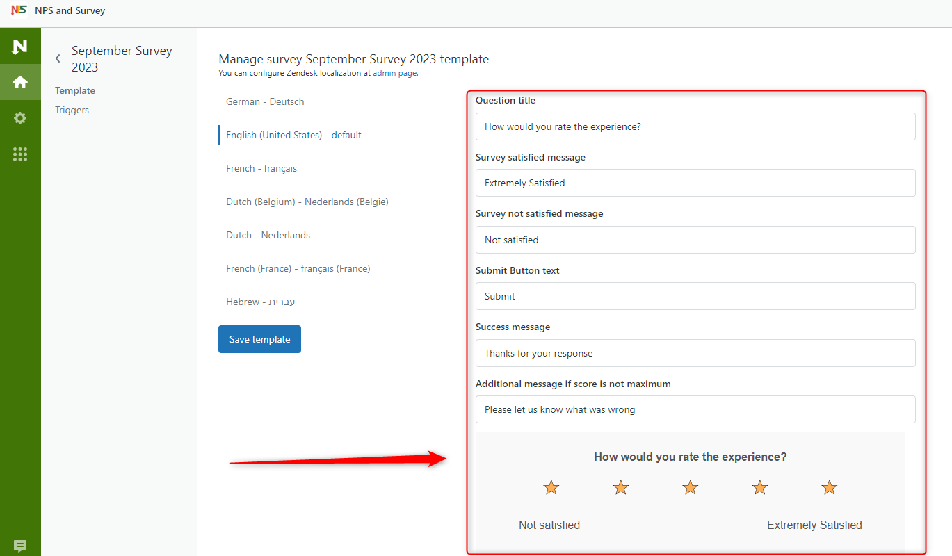 How to create a survey in NPS and Survey app - GrowthDot