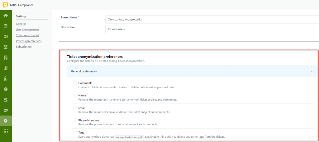 How to Create and Use Process Preference Presets - GrowthDot